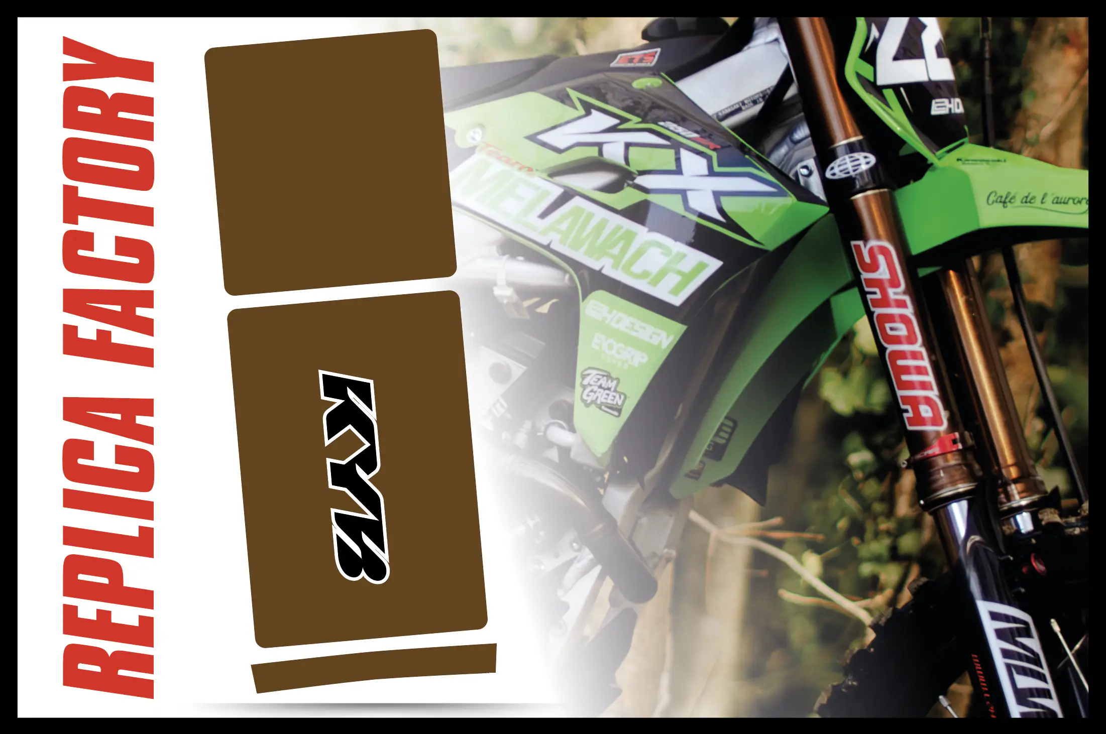 Stickers de fourches KYB - Factory | L2H Design